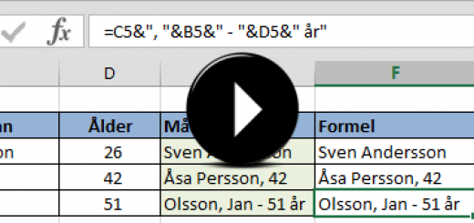Teckenkoder för symboler och specialtecken i Office - Excelbrevet