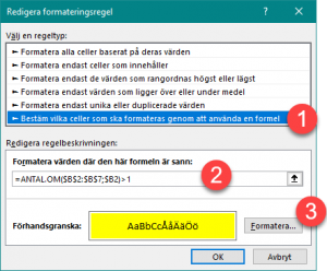 Hitta dubbletter och ta bort dubbletter i Excel - Excelbrevet