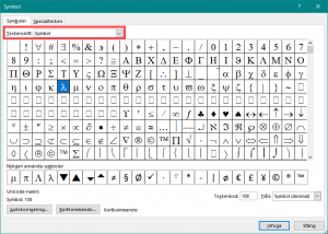 Teckenkoder för symboler och specialtecken i Office - Excelbrevet
