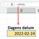 Datumtips i Excel - Excelbrevet