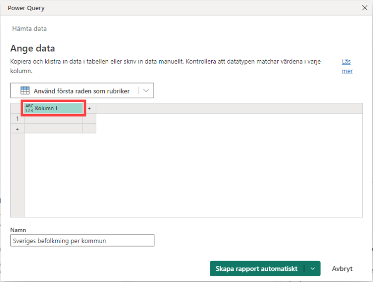 Automatiska Power BI-rapporter - Excelbrevet