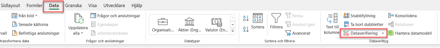 Tipsruta med text - Excelbrevet